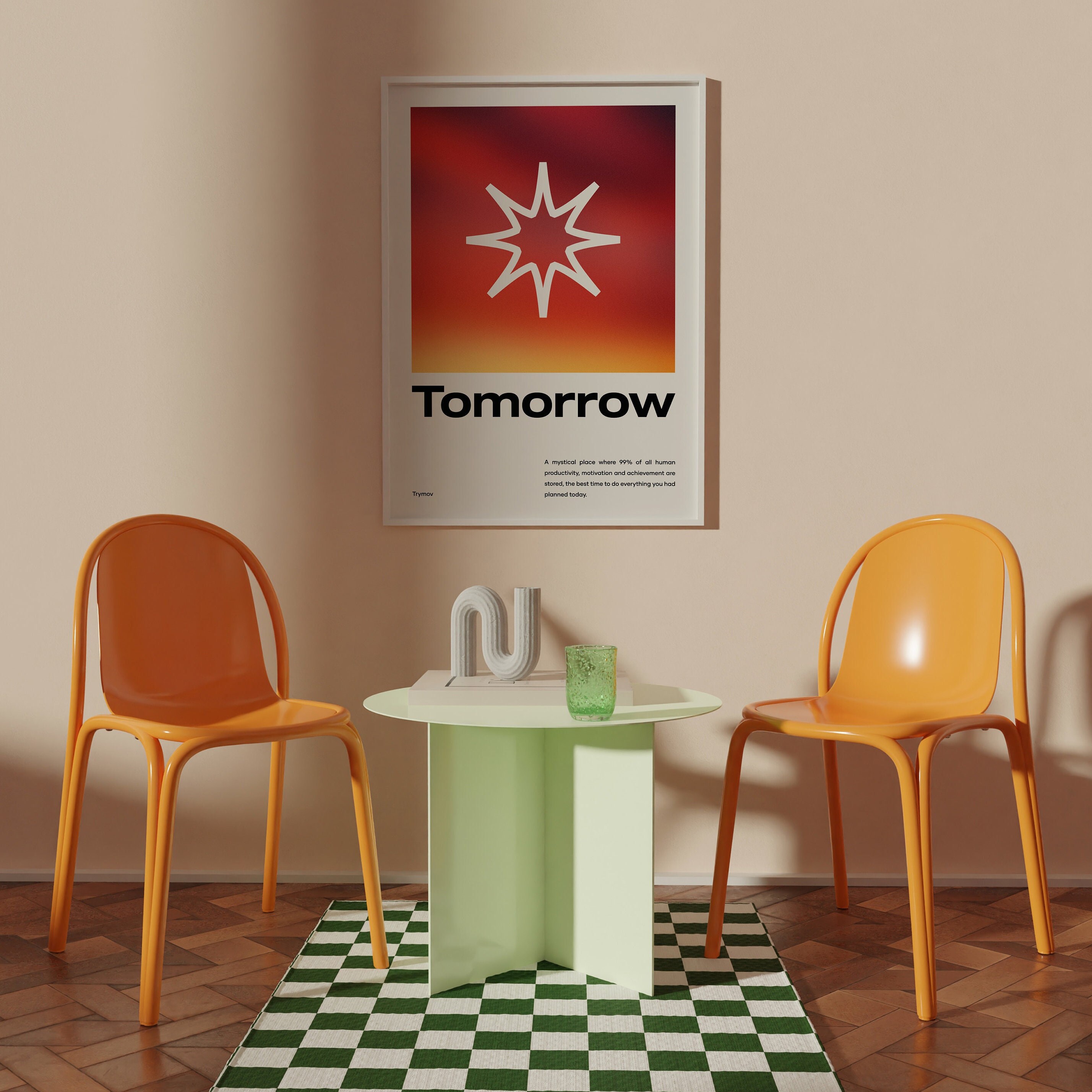 Tomorrow Definition Printable Motivational Poster for Home - Etsy