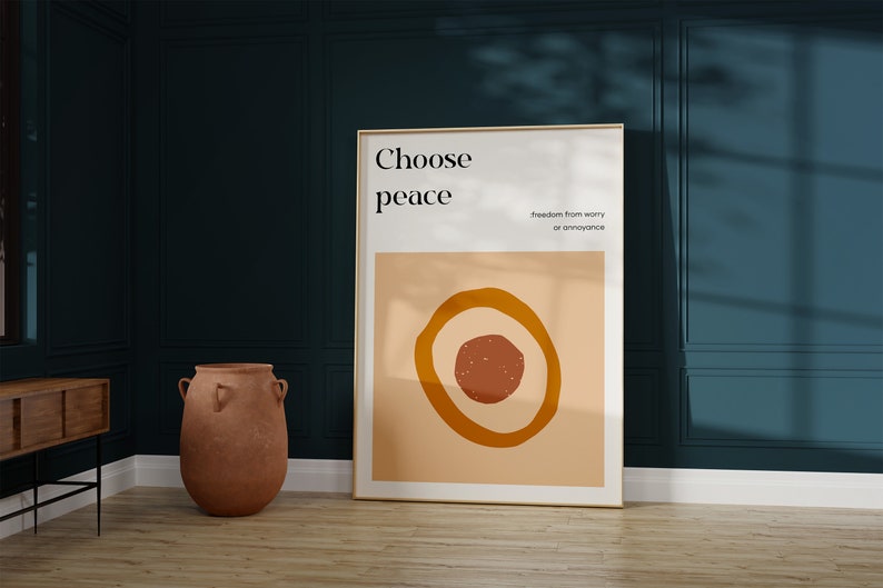 Printable Affirmation Poster Matisse Minimalist Poster - Etsy