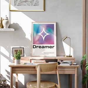 Dreamer Definition Printable Aura Poster Printable Aesthetic - Etsy UK
