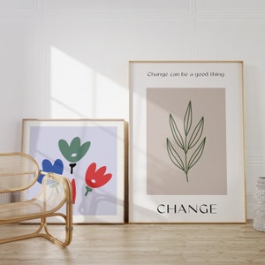 Printable Affirmation Poster, Manifest Poster, Minimalist Inspirational ...