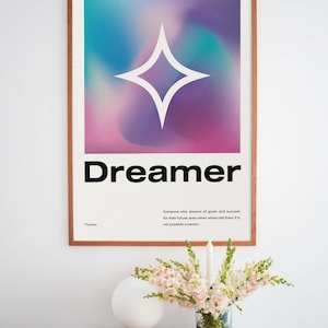 Dreamer Definition Printable Aura Poster Printable Aesthetic - Etsy UK