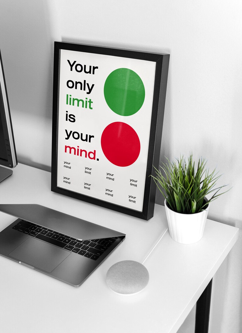 Motivational Poster for Office, Work From Home Art, Entrepreneur Art ...