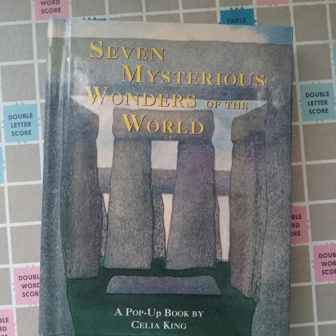 Seven Mysterious Wonders of the World - a Pop-up Book! - Etsy