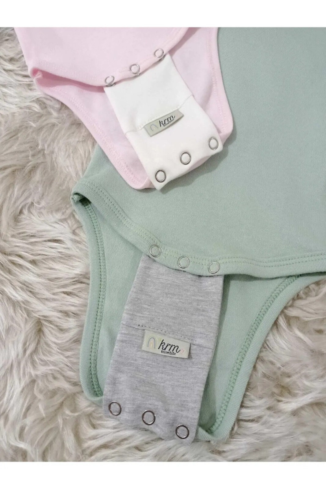 Bodysuit Extender, Custom Extender , Snap on Extender, 2 Snaps (8,5mm ...