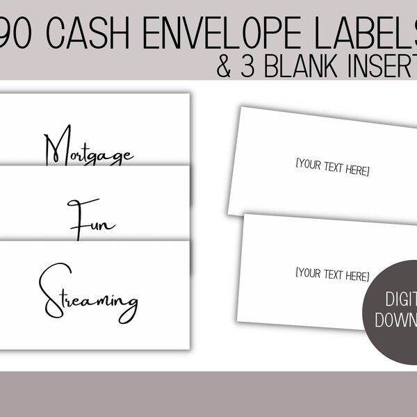 Cash Envelope Binder - Etsy