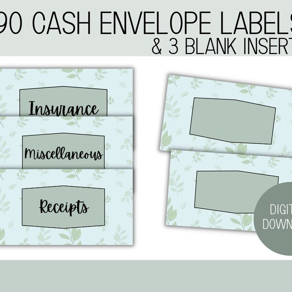 Cash Stuffing - Etsy