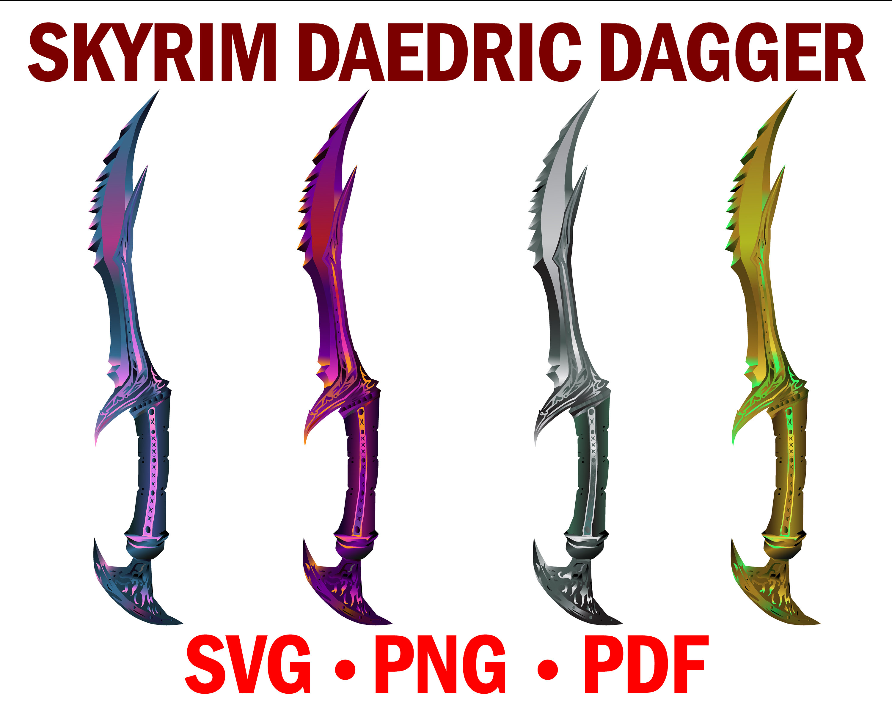 Skyrim Daedric Dagger