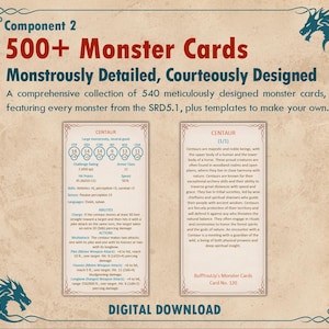 Ultimate Dnd Bundle, Dungeons and Dragons Playing Cards, Dnd Dungeon ...