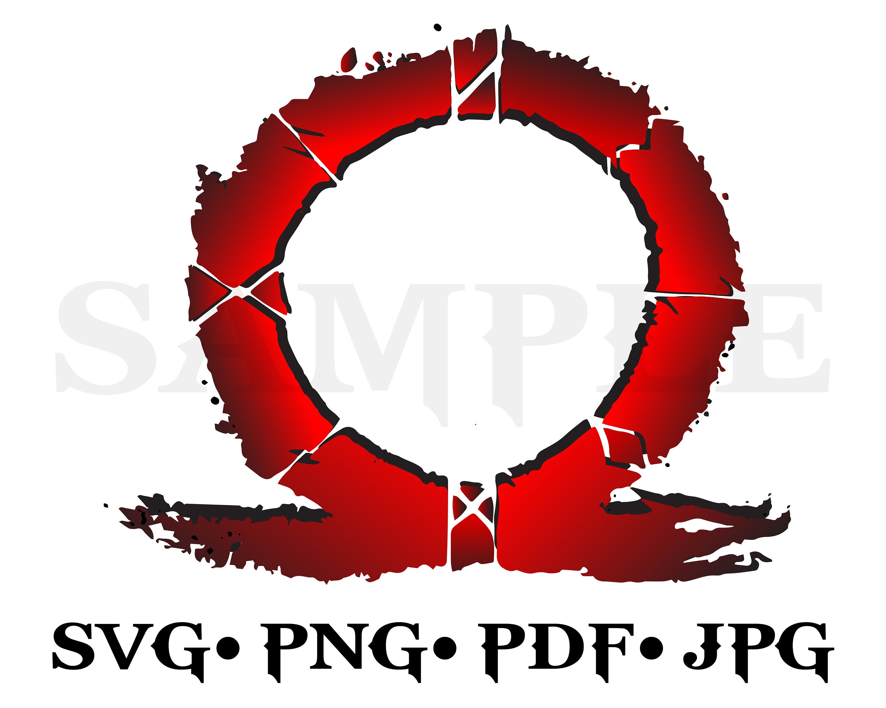 God Of War Omega Symbol Png