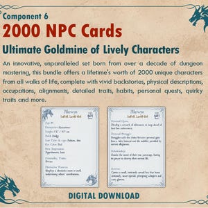 Ultimate Dnd Bundle, Dungeons and Dragons Playing Cards, Dnd Dungeon ...