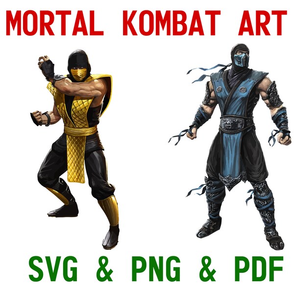Mortal Kombat - Etsy