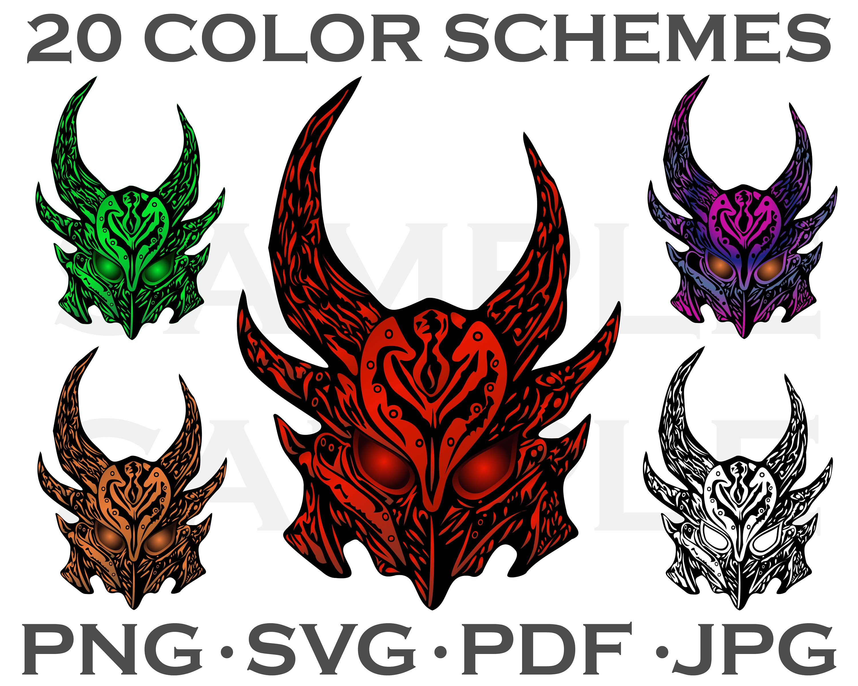 Skyrim Daedric Helmet