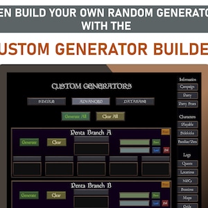 Digital Dnd Campaign Tracker, Dungeons and Dragons 5e Player Notebook ...