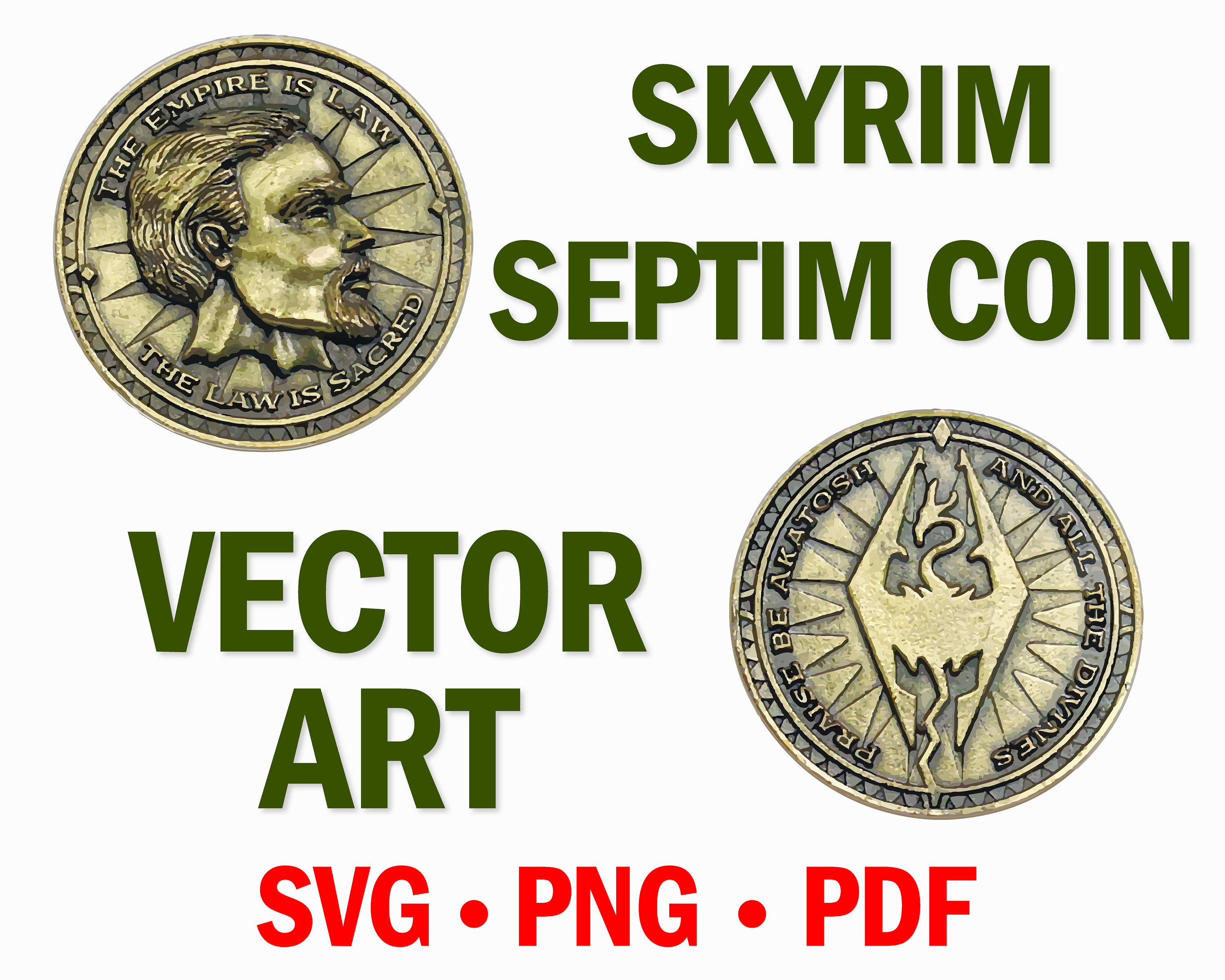 Elder Scrolls Septim Coin