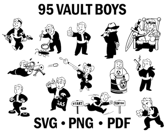 Fallout Vault Boy Perks
