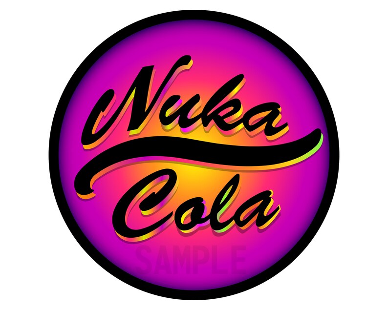 Fallout Nuka Cola SVG PNG PDF Jpg Nuka Cola Sticker Clipart - Etsy ...