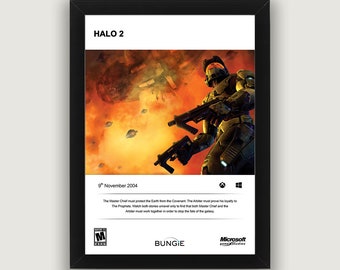Halo 2 Poster - Etsy