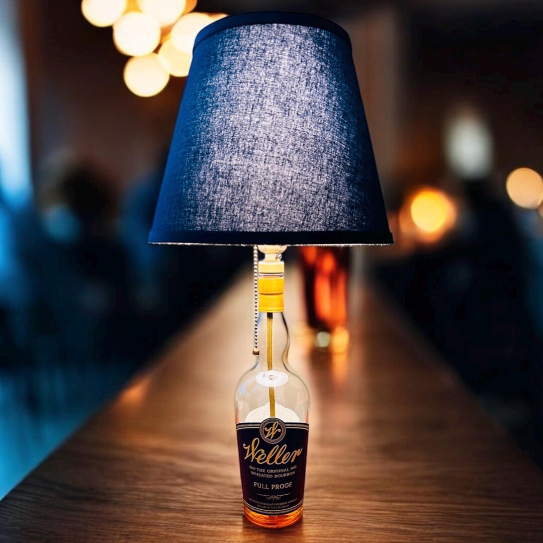 Weller Full Proof Bourbon Whiskey Lamp - Etsy