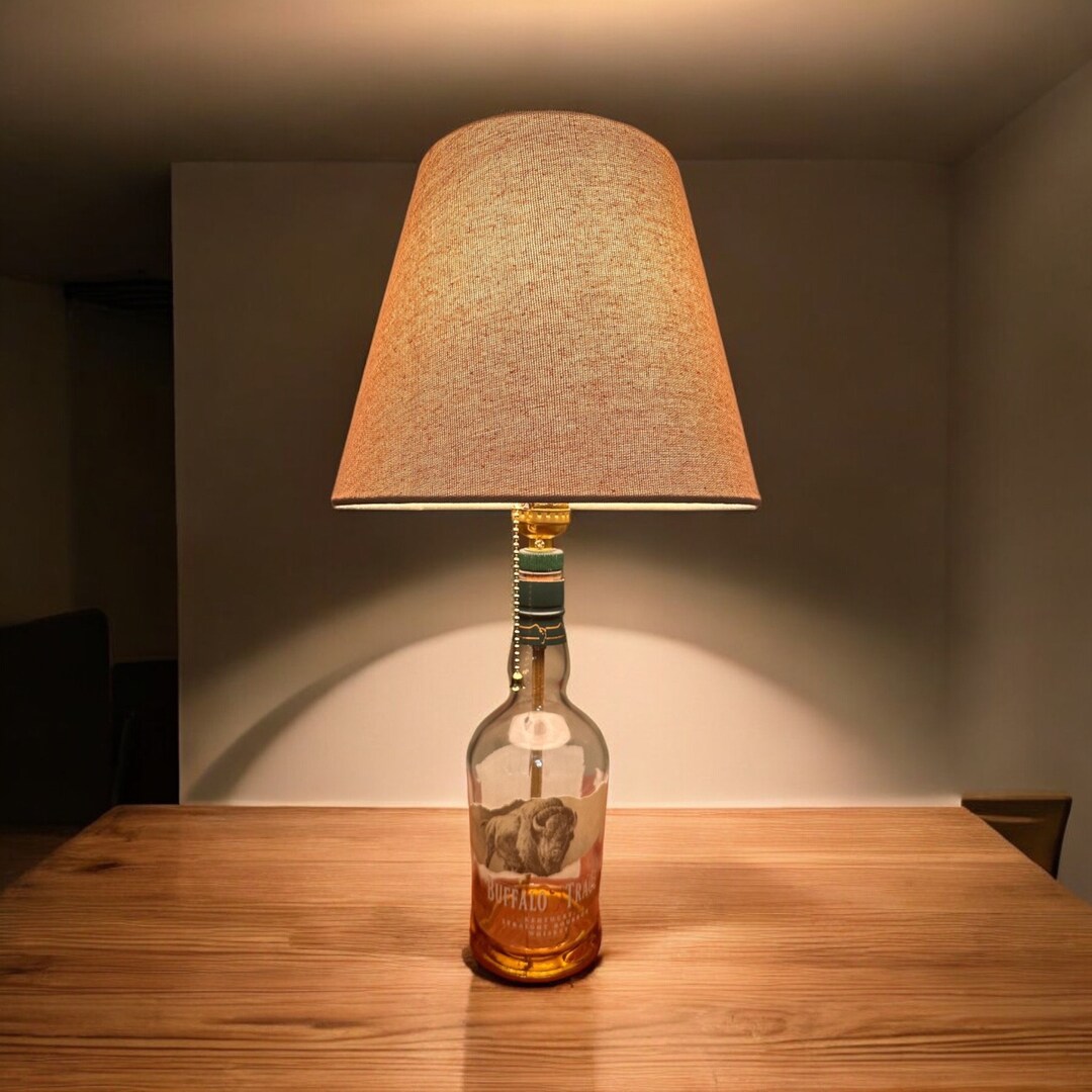 Buffalo Trace Bourbon Whiskey Lamp - Etsy