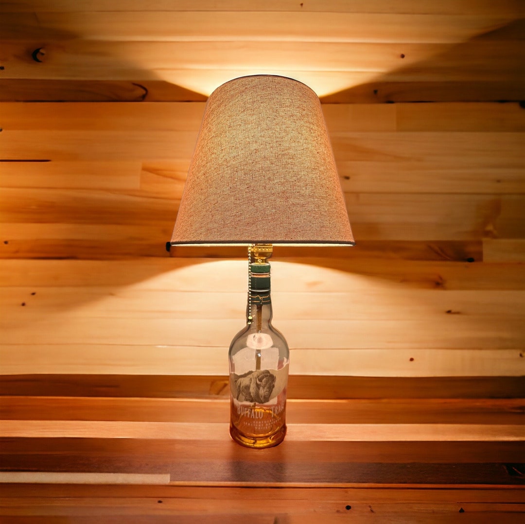 Buffalo Trace Bourbon Whiskey Lamp - Etsy