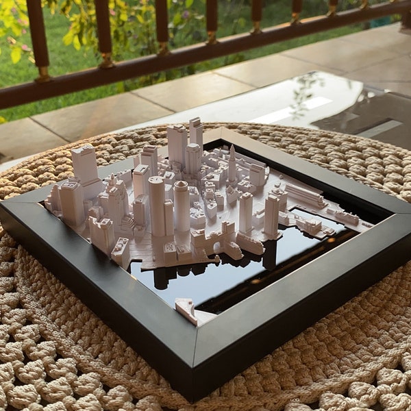 3d Printed Map Boston - Etsy