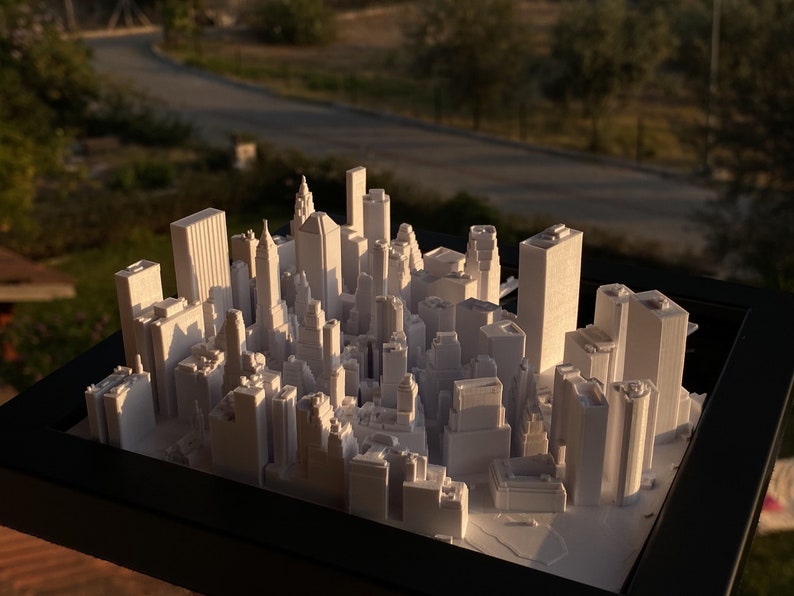 Lower Manhattan, New York Model 3D Printed - New York City 3D Map ...