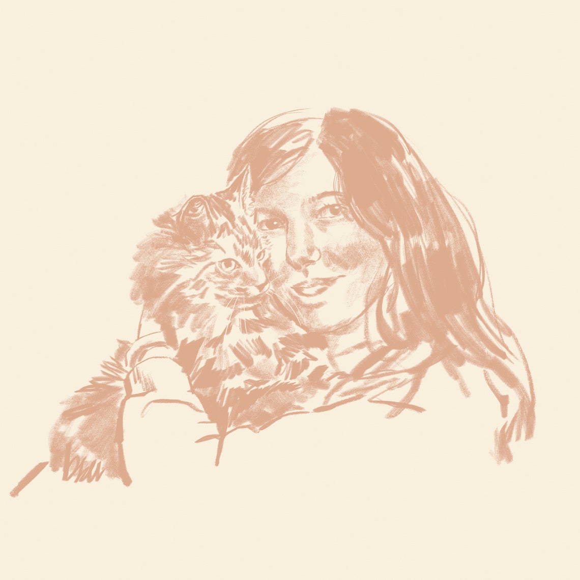 Custom Line Portrait Minimalist Art Couple Drawing Line - Etsy