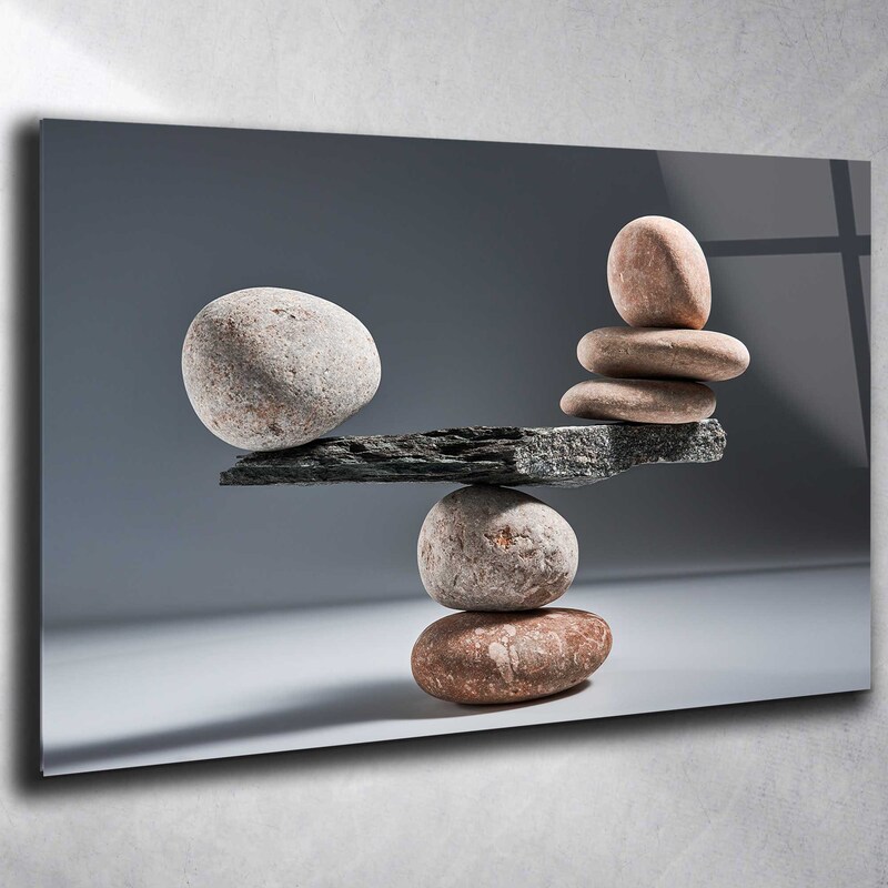 Zen Rocks Wall Art - Etsy