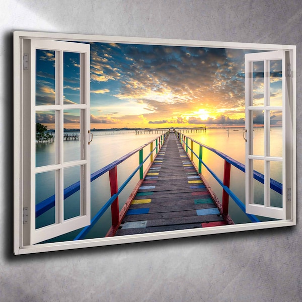 Fake Window Art - Etsy