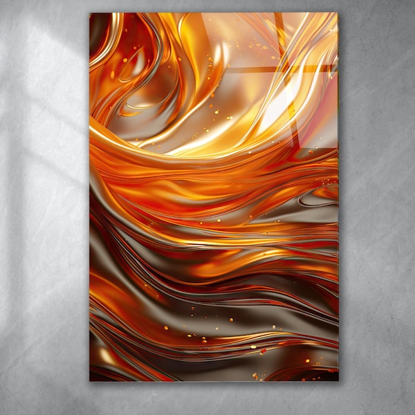 Glass Frame Art Work - Etsy UK