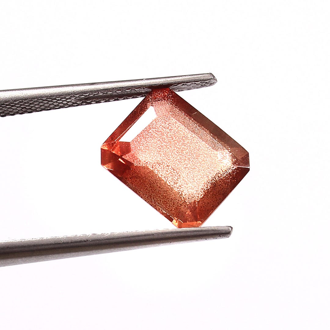 Rare Stone Oregon Sunstone Octagon Shape 4.30 Carat, 9x11mm Loose ...