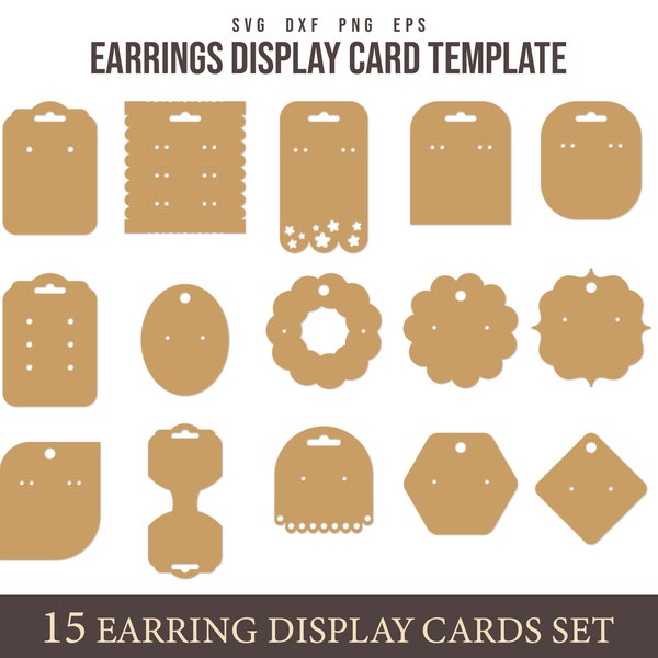 Earring Cards - Etsy