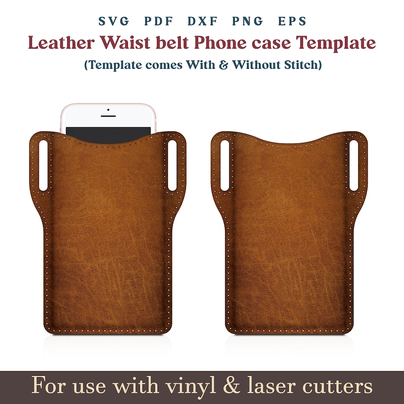 Leather Cell Phone Case With Belt Loop - Etsy