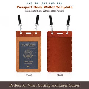 Neck Strap Passport Holder - Etsy