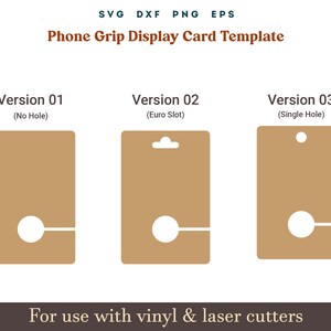 Pop Socket SVG, Pop Socket Phone Grip SVG Display Card Template, Pop ...