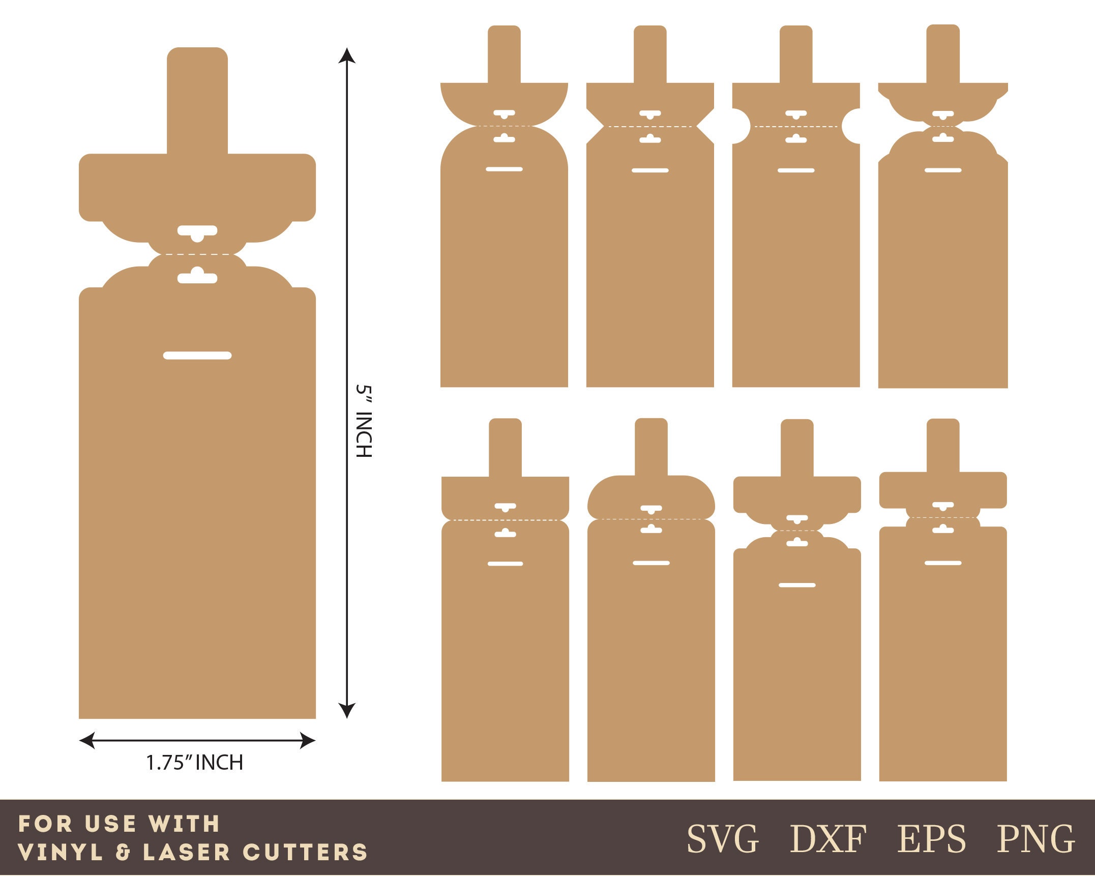 Keychain Display Card Template SVG Key Fob Display Card - Etsy