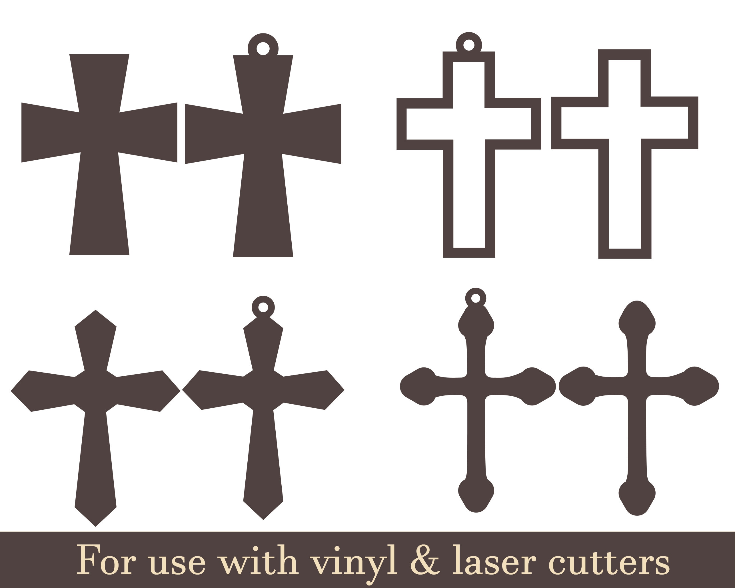 Cross Dangle Svg Cross Earring Svg Earrings Svg Cross - Etsy