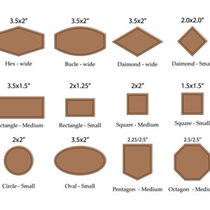 Leather Patch Svg, 12 Set Leather Hat Patches Svg, Leather Shape Svg ...
