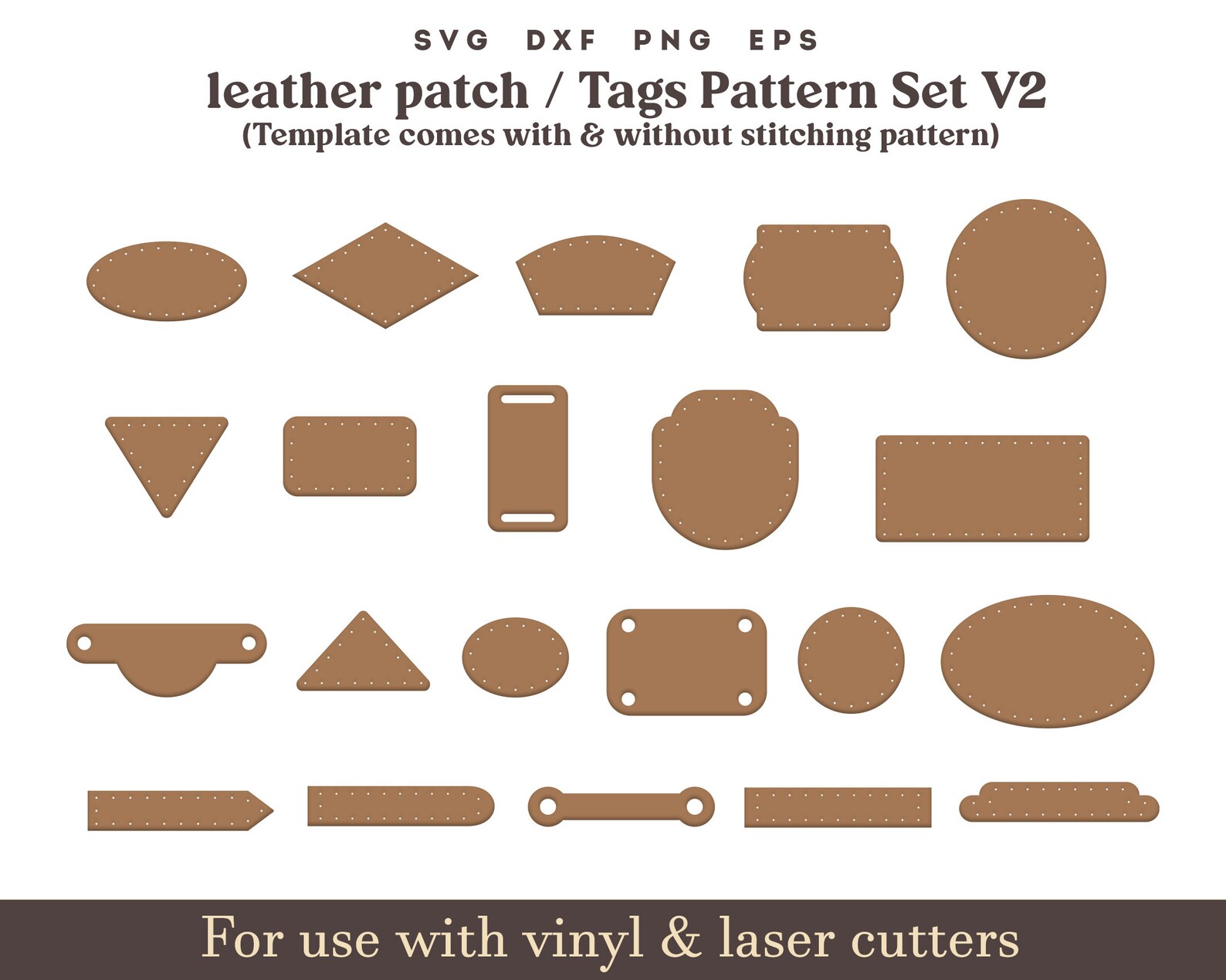 Leather Patch Svg, Leather Tags Svg, 21 Set Hat Patches Svg, Leather ...