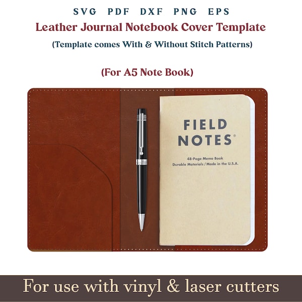 Notebook Cover Sewing Pattern - Etsy