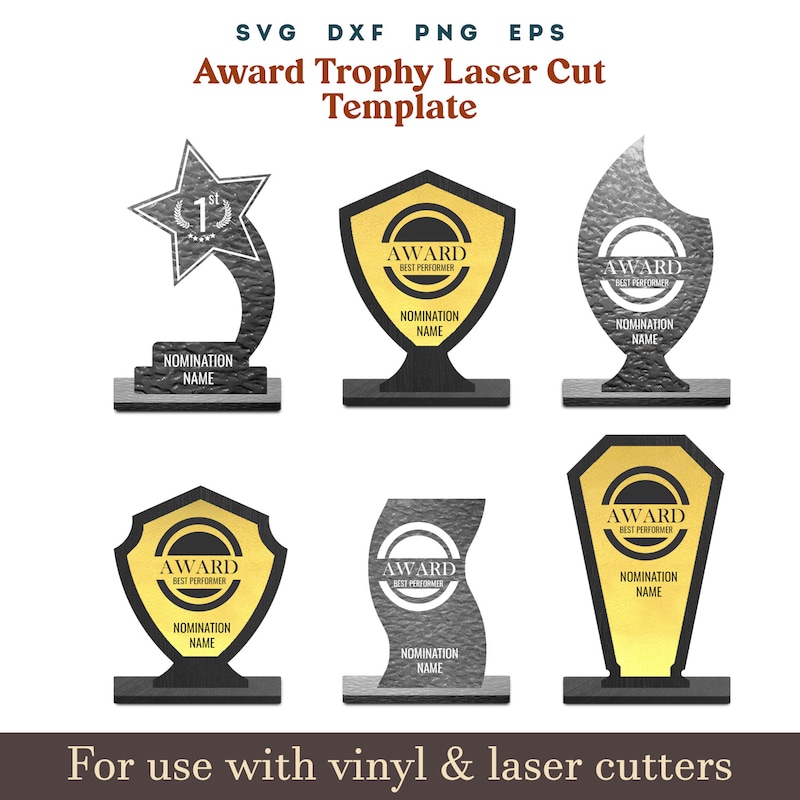 Shield for Trophy Acrylic - Etsy