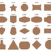 Leather Patch Svg 20 Set Leather Hat Patches Svg Leather - Etsy