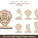 Award Trpohy Svg, Acrylic Wooden Award Laser Cut Pattern, Plaque ...