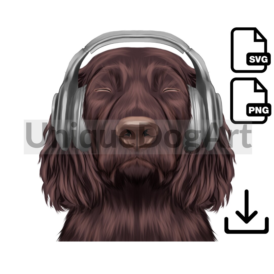 Unique Funny Boykin Spaniel PNG Clipart Printable Dog Art Digital ...