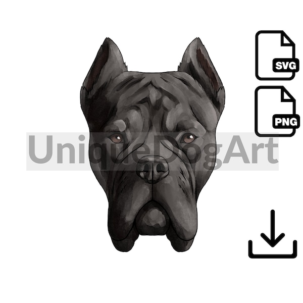 Cane Corso Png - Etsy
