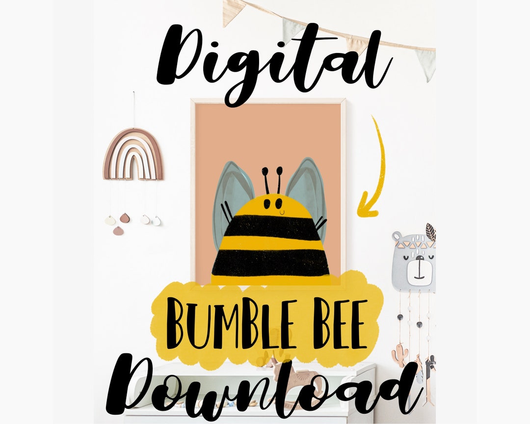 Bumble Bee Digital Download Printable - Etsy