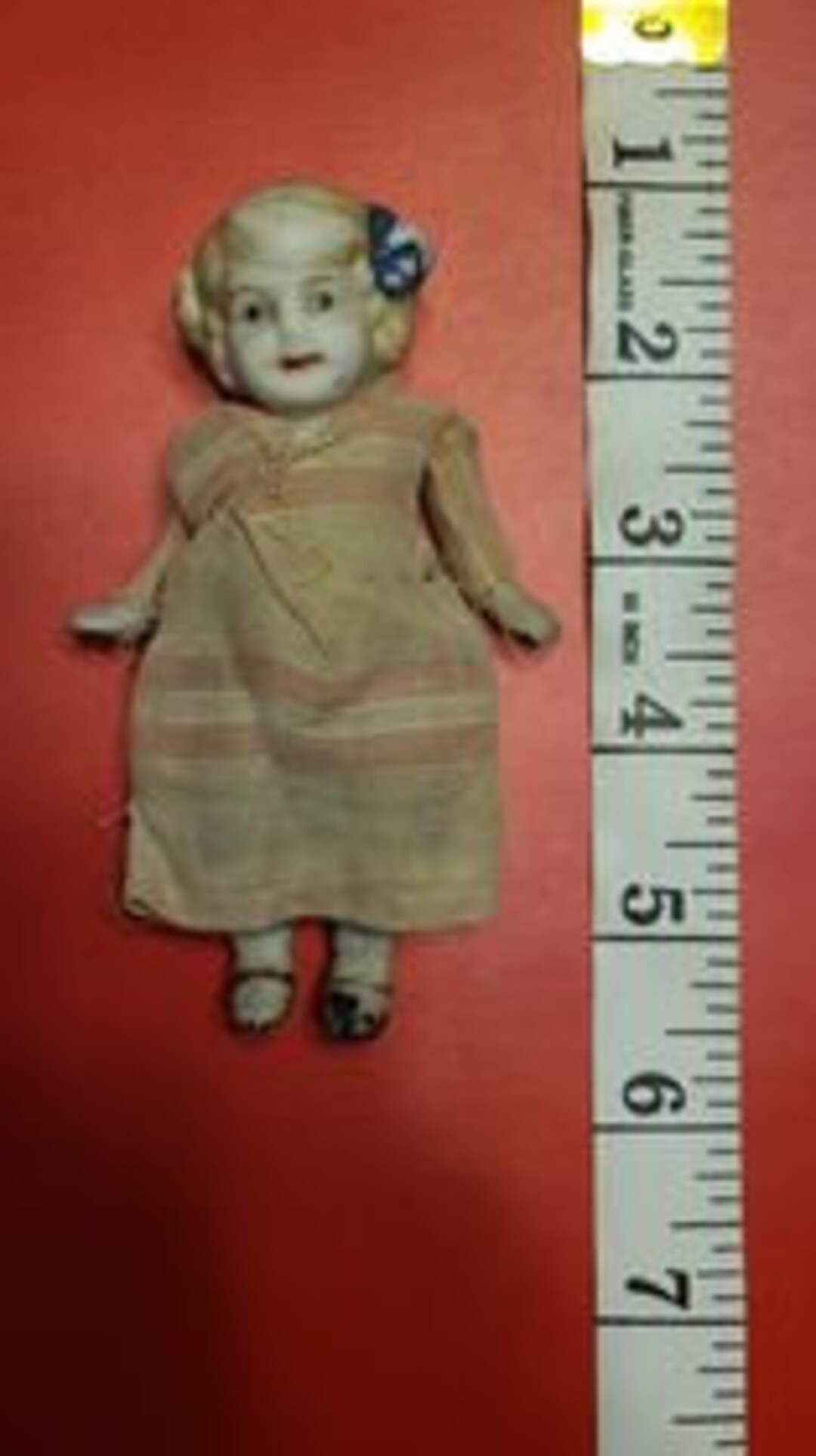 4 in Dollhouse Doll - Etsy
