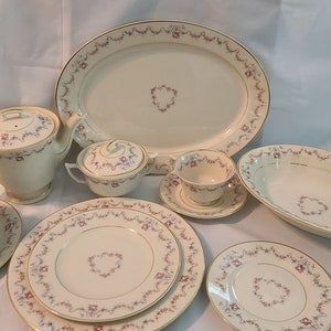Old Ivory Syracuse China Set in Arcadia Pattern - Etsy
