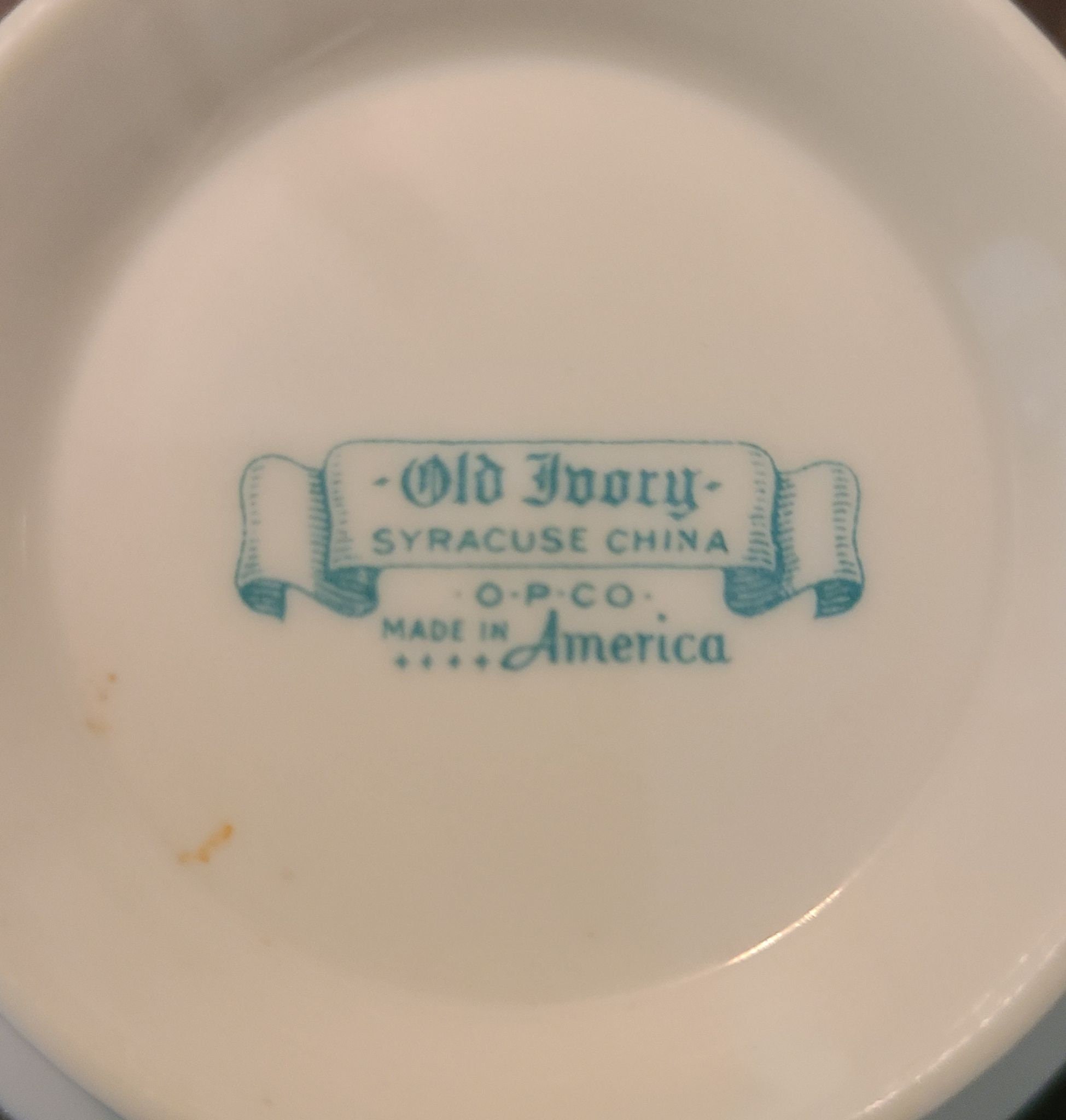 Old Ivory Syracuse China Set in Arcadia Pattern - Etsy