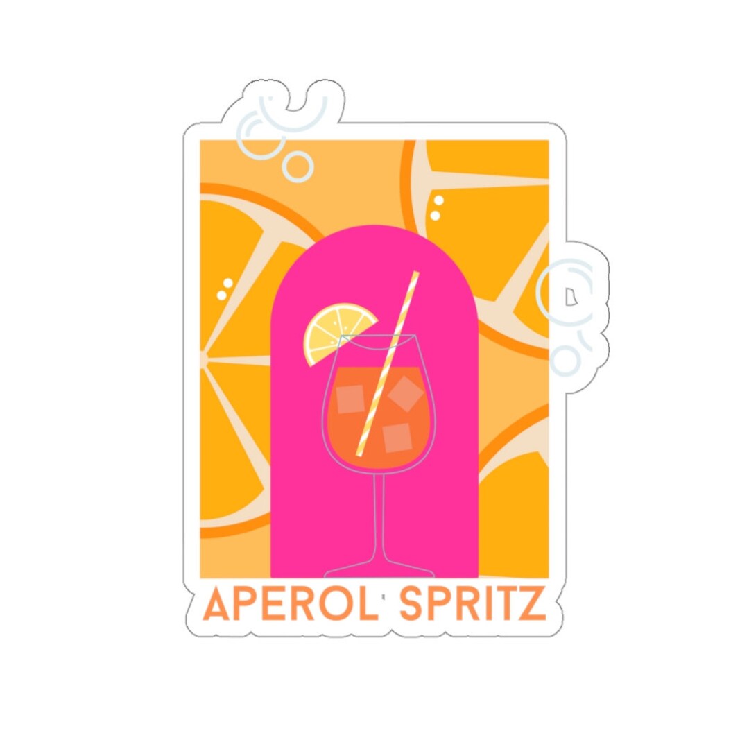 Aperol Spritz Sticker - Etsy